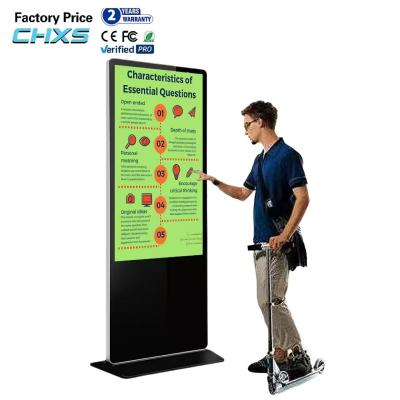 China 43-50 Inch 4K Cheap LCD Display Stand for Retail Store Advertising with Digital Board Display for sale