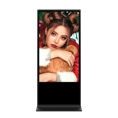 China CH New Elegant Floor Standing Indoor Advertising Digital Signage Player Capacitive Touch for Elevator Wayfinding Education for sale