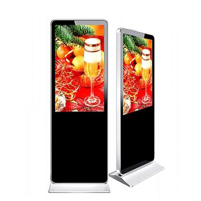 China CH 43 50 55 Inch Android Indoor Interactive Advertising Screen for Retail Store Floor Standing Digital Signage for sale