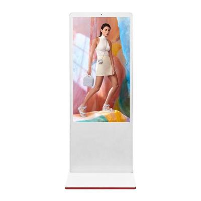 China 32 43 50 55 Inch 4K Lcd Standing Advertising Digital Display Signage Advertising Media Players Totem Touch Screen Digital Panel for sale