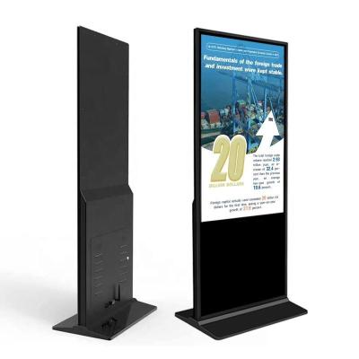 China CH 55 Inch Floor Stand Digital Signage Advertising Display Touch Screen Kiosk Android OS Cloud-Based CMS 2K/4K Shopping Mall for sale