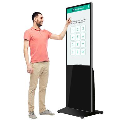 China CH Retail Advertising Display Screen Flat Advertising Panel Signag Digit Player Totem Digital Touch Screen Advertising Board for sale
