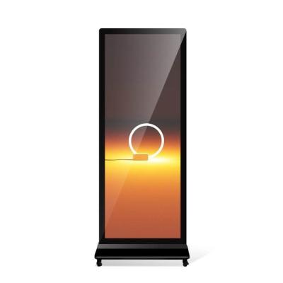 China CH 43-Inch Capacitive Touch Advertising Monitor Digital Flat Signage Touch Screen Totem for Shopping Mall Use for sale