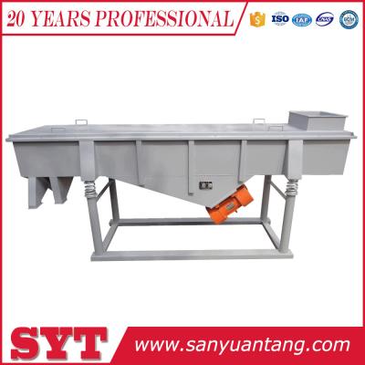 China linear vibrating screen sifter machine , grain screen separator beans / buckwheat for sale