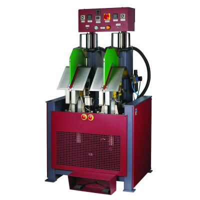 China Shoes Upper Making Machine Double Cutter Boot Upper Forming Equipment for sale
