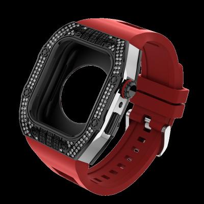 Cina Carbon Fiber Golden Concept Apple Watch Case in vendita