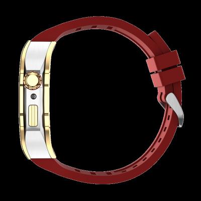 Cina Cassa in titanio nero in fibra di carbonio da 44/45mm in vendita