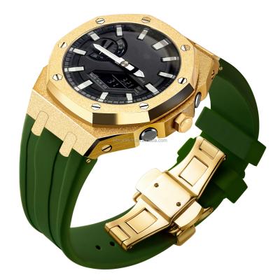 中国 カシオウォッチ 改造型ケーススタイル 高級価格 ステンレス 帯 G ショック GA2100 販売のため