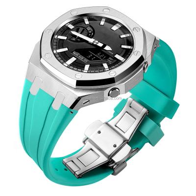 China Casio Ga2100 G Shock Case 5th Relógio de borracha de metal modificado luxo 316L de aço inoxidável à venda