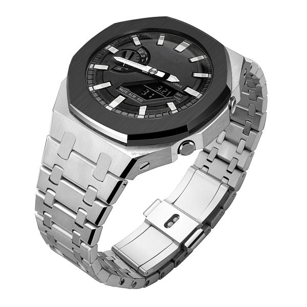 Quality Customized Luxury Value Stainless Steel Strap for Casio G Shock Watches Modified for sale