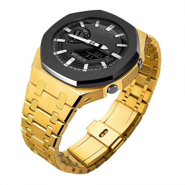 Quality Customized Luxury Value Stainless Steel Strap for Casio G Shock Watches Modified for sale