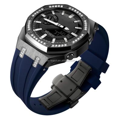 China Roestvrij staal horloge behuizing en band voor Casio Ga2100 G schok Te koop
