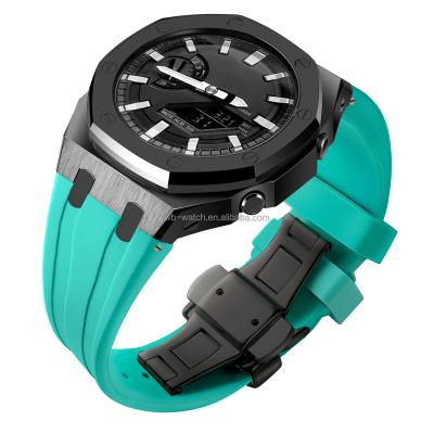 China Caixa modificada do relógio Casio e banda do relógio de aço inoxidável de 316l para G Shock Ga2100 à venda