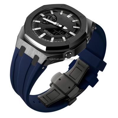 China Caixa modificada do relógio Casio e banda do relógio de aço inoxidável de 316l para G Shock Ga2100 à venda