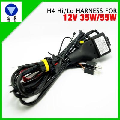 China 35W/55W 2IN1 H4/HB2/9003 Hi/Lo Bi-xenon Relay Harness for sale