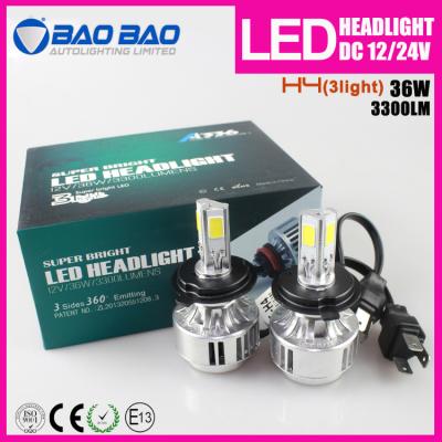 China BB-LHA336 3300LM COB ALL IN ONE Car LED Headlight for sale