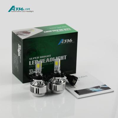 China A336 H4 36W 3200LM 3000k 6000k car led headlight kit--from BAOBAO LIGHTING for sale