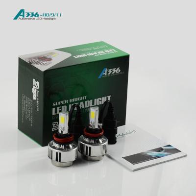 China A336 H8 H9 H11 36W 3200LM 3000k 6000k car led headlight kit--from BAOBAO LIGHTING for sale