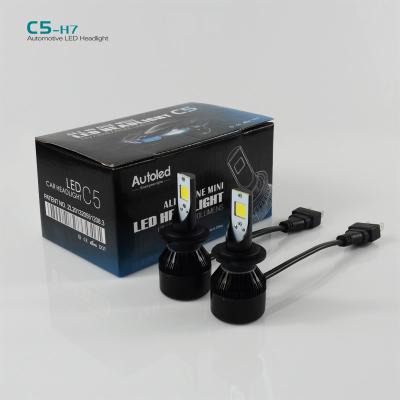 China C5 H7 25W 2800LM 3000k 6000k car led headlight kit--from BAOBAO LIGHTING for sale