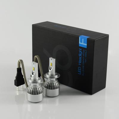 China C6 H7 36W 3800LM 3000k 6000k car led headlight kit--from BAOBAO LIGHTING for sale