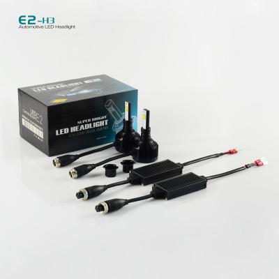 China E2 H3 33W 3500LM 3000k 6000k car led headlight kit--from BAOBAO LIGHTING for sale