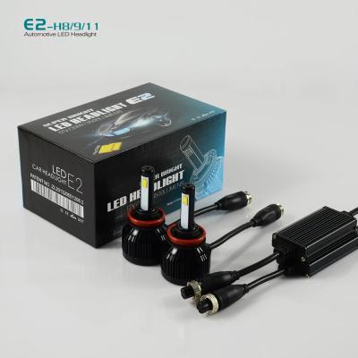 China E2 H8 H9 H11 33W 3500LM 3000k 6000k car led headlight kit--from BAOBAO LIGHTING for sale