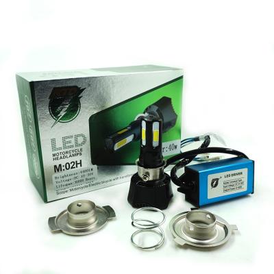 China M02H 4COB 4400Lumen motorcycle led headlight for sale