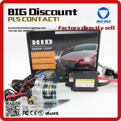 China D01 DC 35W Black Slim hid xenon kit--BAOBAO LIGHTING for sale