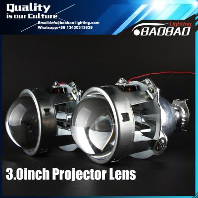 China 3.0inch Bixenon projector lens with H1 hid xenon bulb-BAOBAO Lighting for sale