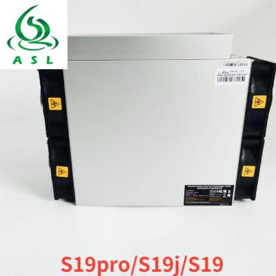 China ASL 3250w Bitmain Antminer S19 S19J S19 XP Pro 100t 104t 110t 140t SHA256 BTC bitmain antminer Miner for sale