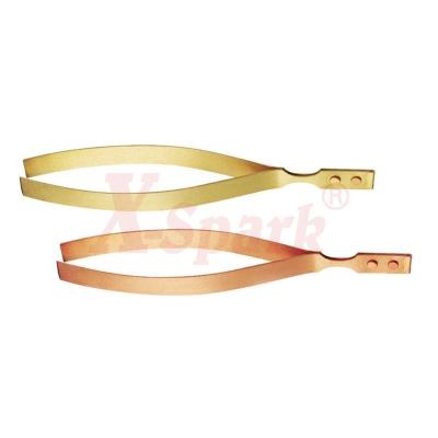 China 258A Flat Nose Tweezers Explosion proof tools Non-sparking Tools for sale