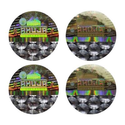 中国 可変性カスタマイズされた反偽造の保証ラベルのステッカー光学的に 販売のため