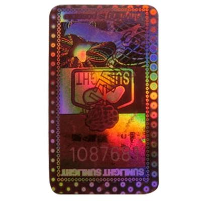 China HX-69 imprimem CE falso da etiqueta do laser das etiquetas feitas sob encomenda da segurança o anti à venda