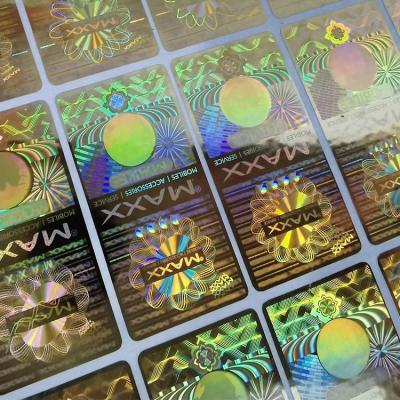 China HX-69 imprimem CE falso da etiqueta do laser das etiquetas feitas sob encomenda da segurança o anti à venda