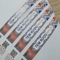 China Custom Void Security Label Waterproof Tamper Evident Security Seal Label for sale