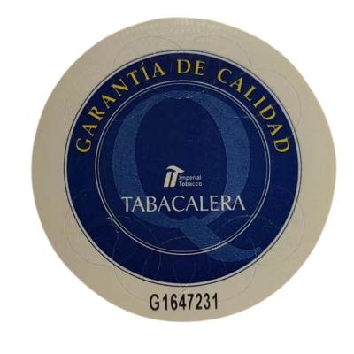 중국 이중 레이어 골드 핫 스탬핑 라벨 롤 보안 반대 무단 복제 판매용