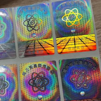 Cina Etichetta privata anti ROHS di contraffazione adesivo su ordinazione dei cosmetici organici in vendita