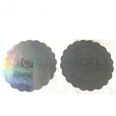 China 3D Laser Hologram Stickers Holographic Custom Logo Sticker Printed for sale