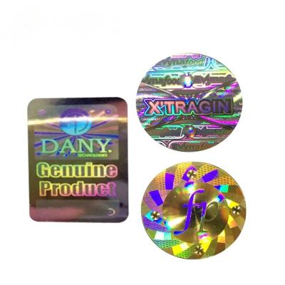 China 3D Laser Hologram Stickers Holographic Custom Logo Sticker Printed for sale