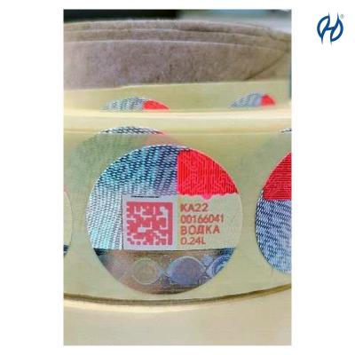 中国 Customized Die Cut Security Label Stickers in Paper Vinyl and PET for Enhanced Protection 販売のため