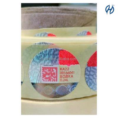 中国 Customized Die Cut Security Label Stickers in Paper Vinyl and PET for Enhanced Protection 販売のため