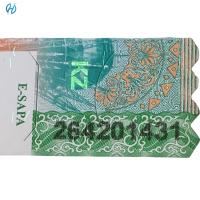 China Roll / Sheet Packaging Security Label Stickers With OEM/ODM Accepted for sale