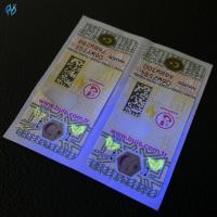 China High-performance Holographic Label with Customizable Surface for sale