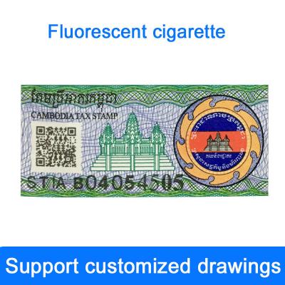 Китай Anti-counterfeiting Technology Tax Stamp Sticker With Hot Stamping Foil And Adhesive продается
