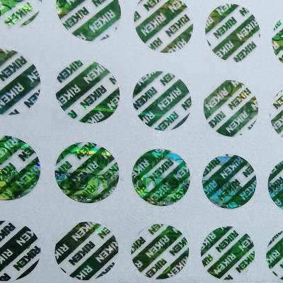 中国 Customized CMYK/Pantone Security Stickers For Offset And Digital Printing 販売のため