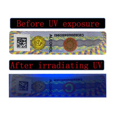 Китай Customizable Die Cut Security Label Stickers on Paper/Vinyl/PET OEM/ODM продается