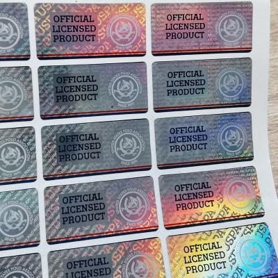 Cina Paper/Vinyl/PET Sheet/Roll Packing Security Seal Stickers for Anti-counterfeit Protection in vendita