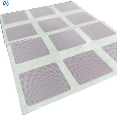 China 1x4 inch PET film zelfklevende veiligheidslabels Te koop