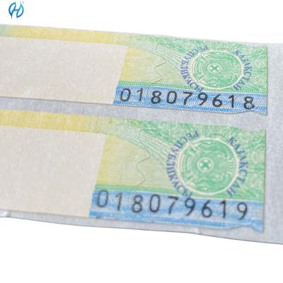 China 3cm X 3cm Customizable Anti Counterfeit Sticker with Multiple Extrusion for Brand Protection for sale