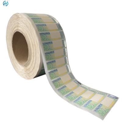 China Custom Wine Label Stickers Adhesive Stickers for Luxury Wine Bottles for sale